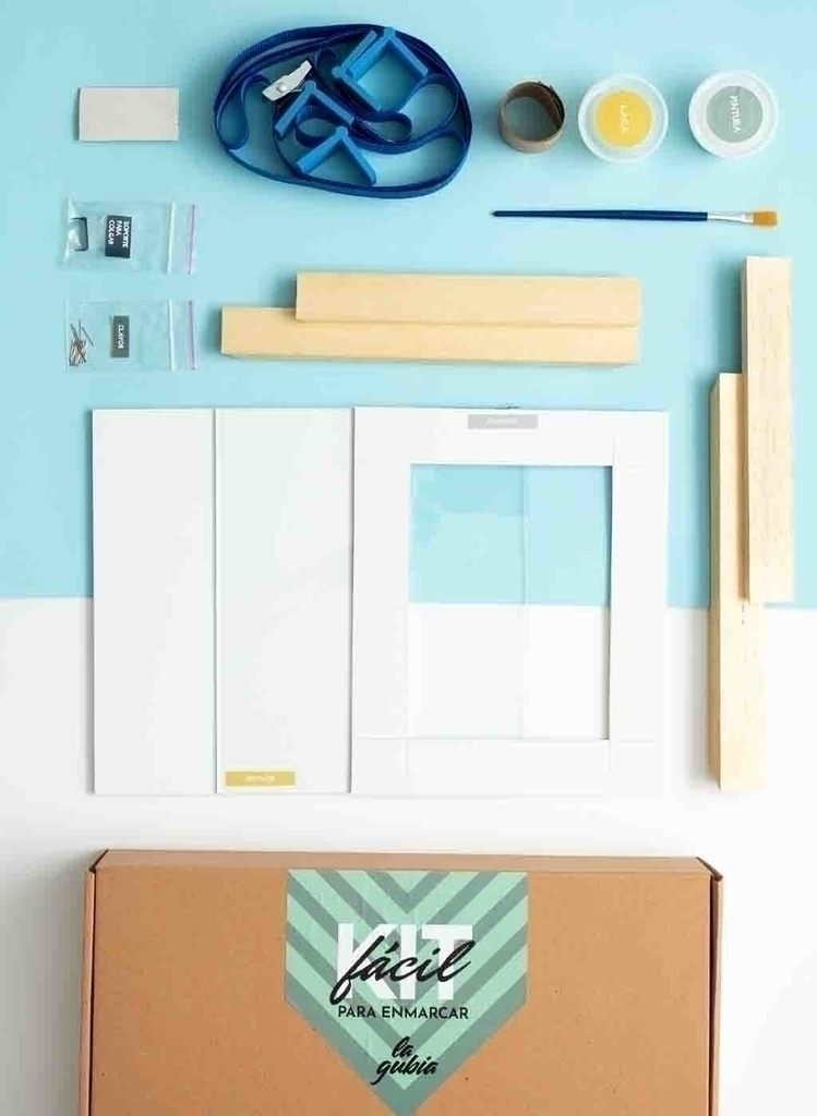 KIT para enmarcar en casa- Marco y paspartú