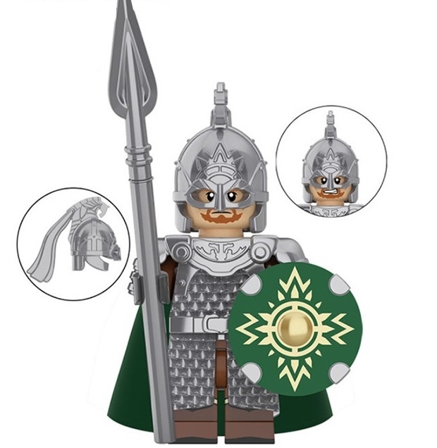 Lego Minifigura SOLDADOS DE ROHAN MC578-6