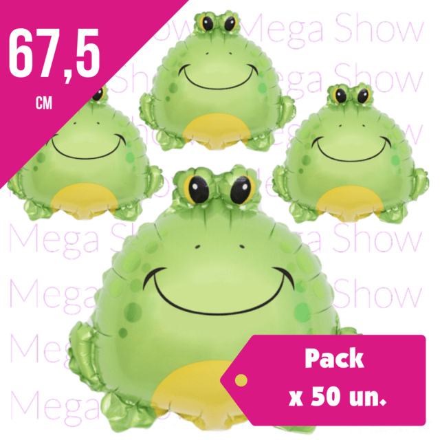 GLOBO SAPO 67 CM - PROMO x 50 U - Comprar en Mega Show