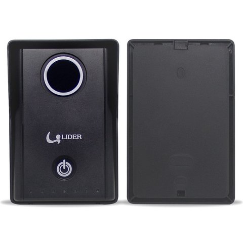 Kit porteiro eletrônico interfone residencial lider LR570 smart touch