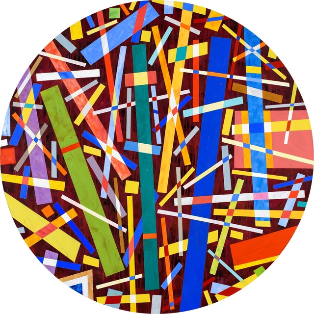 Roberto Scafidi. Sangre, 100 cm diámetro - Diderot.Art