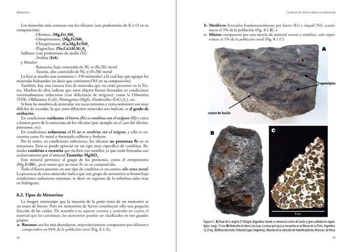 Meteoritos. Restos rocosos del Sistema Solar Primitivo