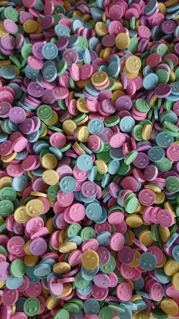 CANDY PASTILLAS POR COLOR