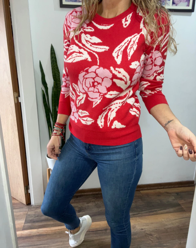 Swearter Rosas colores - Comprar en ANIMAL PINK