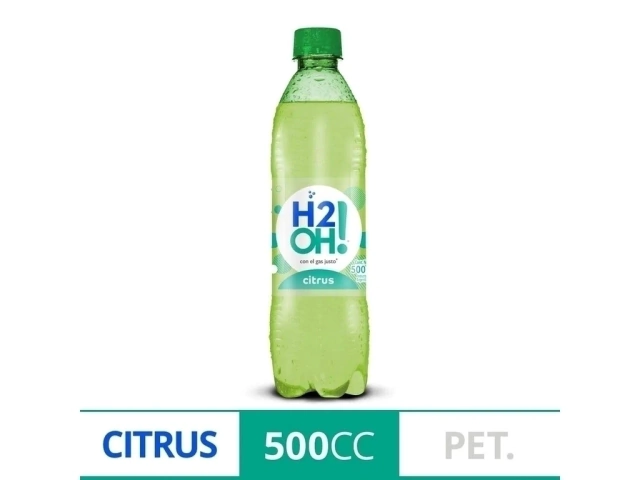 H2oh Citrus sin azucar 500ml - Comprar en Ekosher