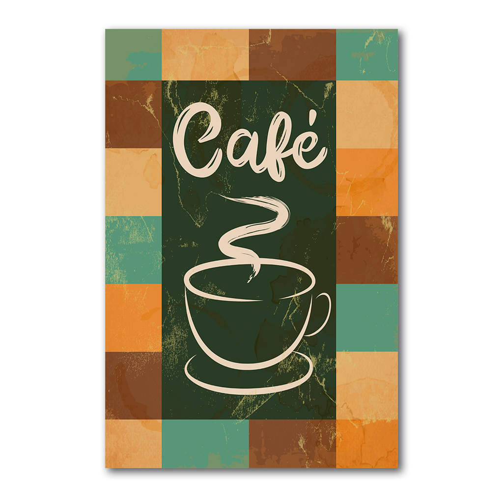 PLACA CAFÉ - Comprar em Art Print Decorações