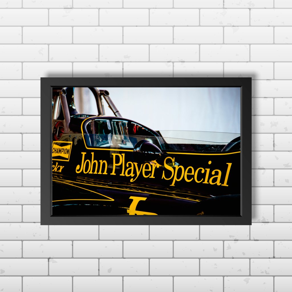 PLACA JOHN PLAYER - Comprar em Art Print Decorações