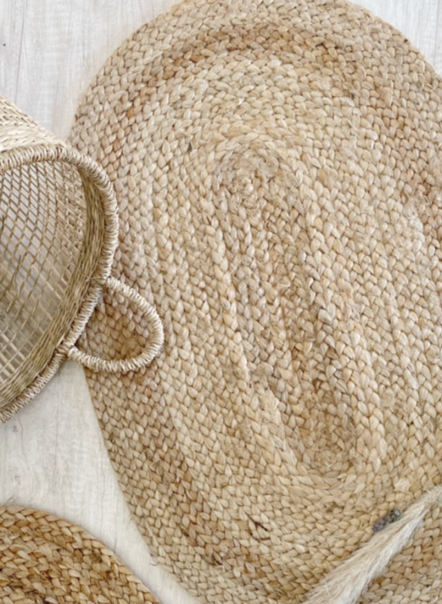 Alfombra YUTE OVAL - Comprar en BRAMBO