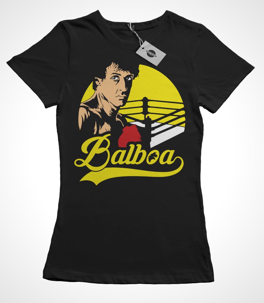 Remera Rocky Balboa Negra - Comprar en Arkham