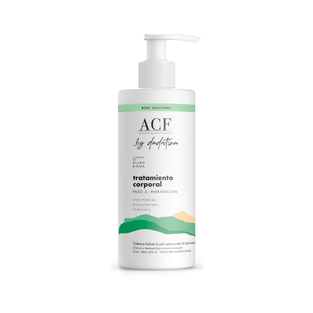 Emulsión Hidratante corporal body solutions ACF