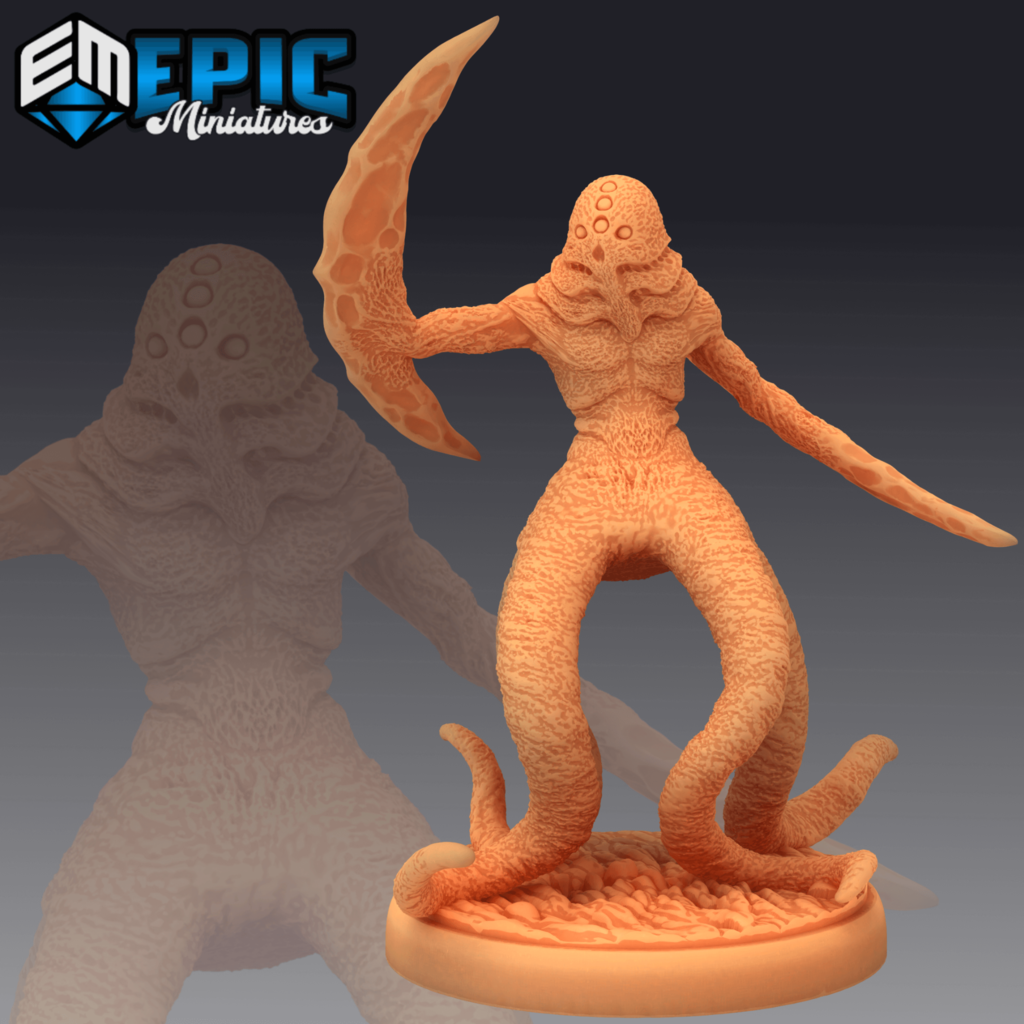 Shoggoth - Sem Pintura, Miniatura 3D MédioPara Rpg de Mesa
