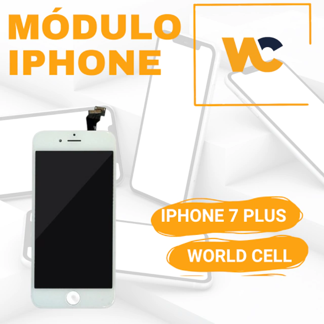 MODULO IPHONE 7 PLUS BLANCO - Comprar en World Cell