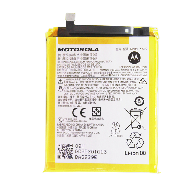 Bateria Motorola KS40 XT2029 Moto E6 Play XT2053 E6S E6I Original Comp