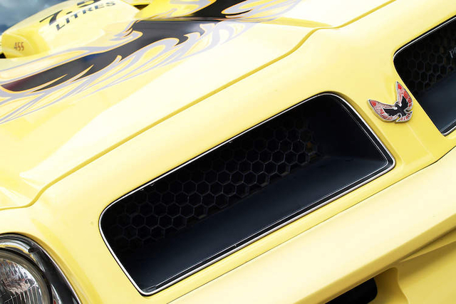 Pôster Carro Antigo - 1976 Pontiac Trans Am, Front End Detail