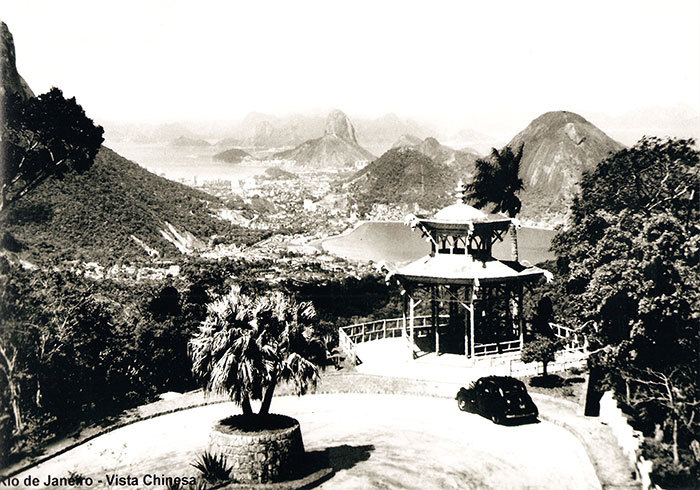 Fotografia Rio Antigo - Vista Chinesa - Rio de Janeiro