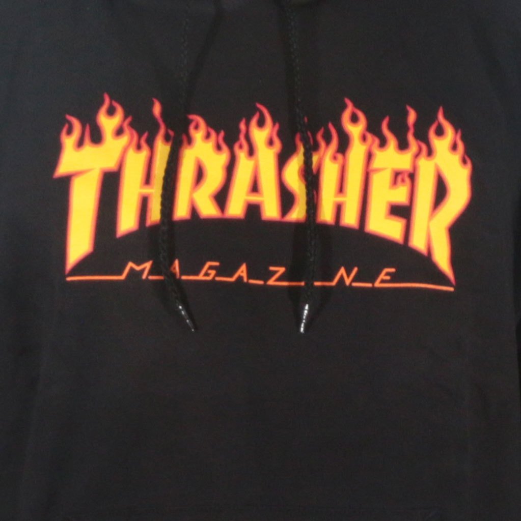 Thrasher Buzo Cerrado Flame - Black Raven Skateshop