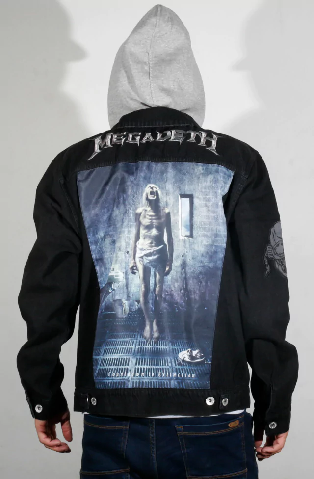 Primitive Chaqueta Countdown Two-Fer Denim