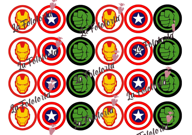 Transfer para oreo Marvel - Comprar en La Fototorta