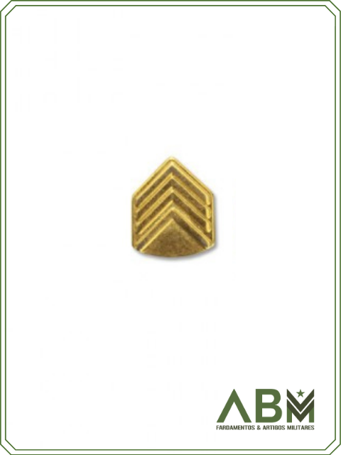 DIVISA DOURADO DE SEGUNDO SARGENTO