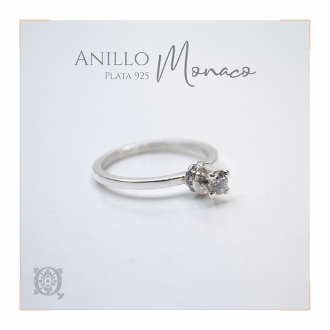 Anillo Monaco en Plata - Quimbaya Orfebrería