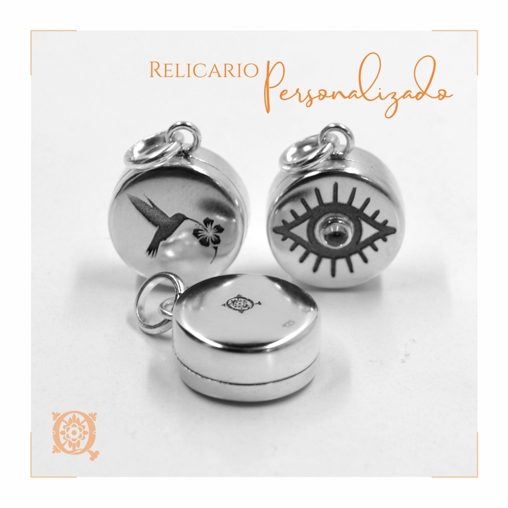 Mini Relicario Personalizado - Quimbaya Orfebrería