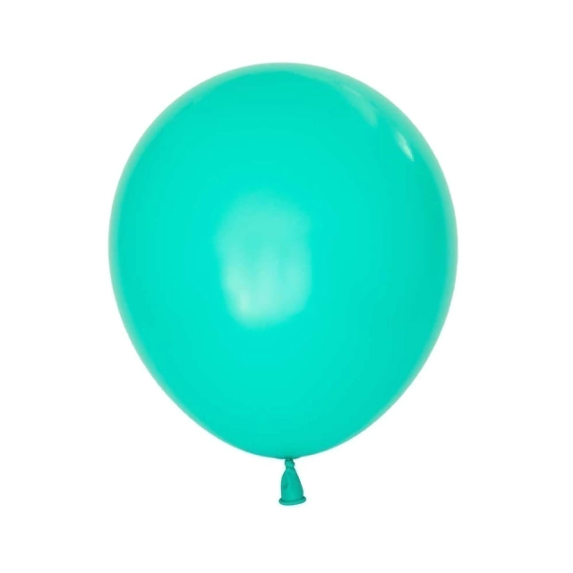 GLOBOS COLOR VERDE AQUA x10 - Almacen De Globos