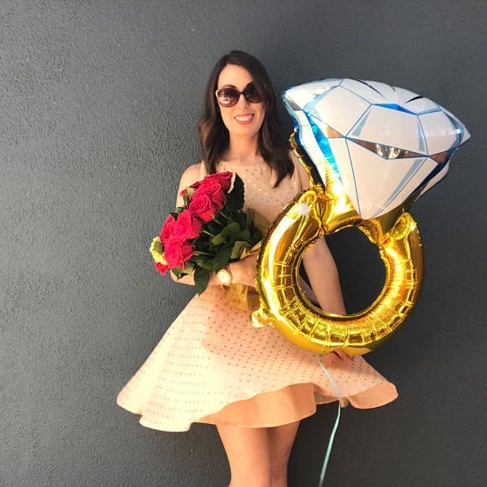 GLOBO ANILLO COMPROMISO - Comprar en Almacen De Globos