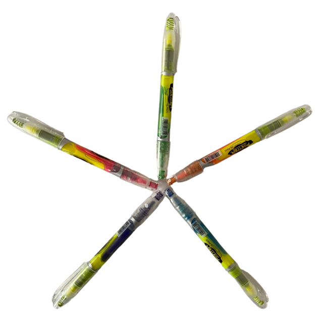 RESALTADOR POINTER DOBLE PUNTA X 12 UND