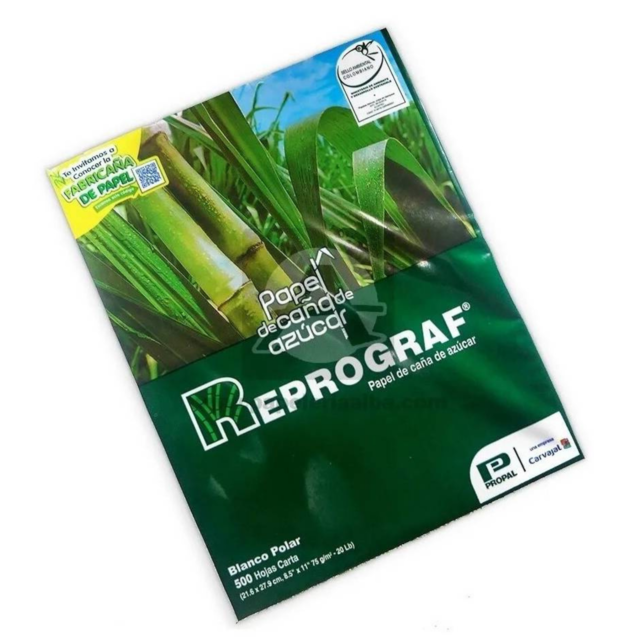 resma de papel tamaño carta reprograf