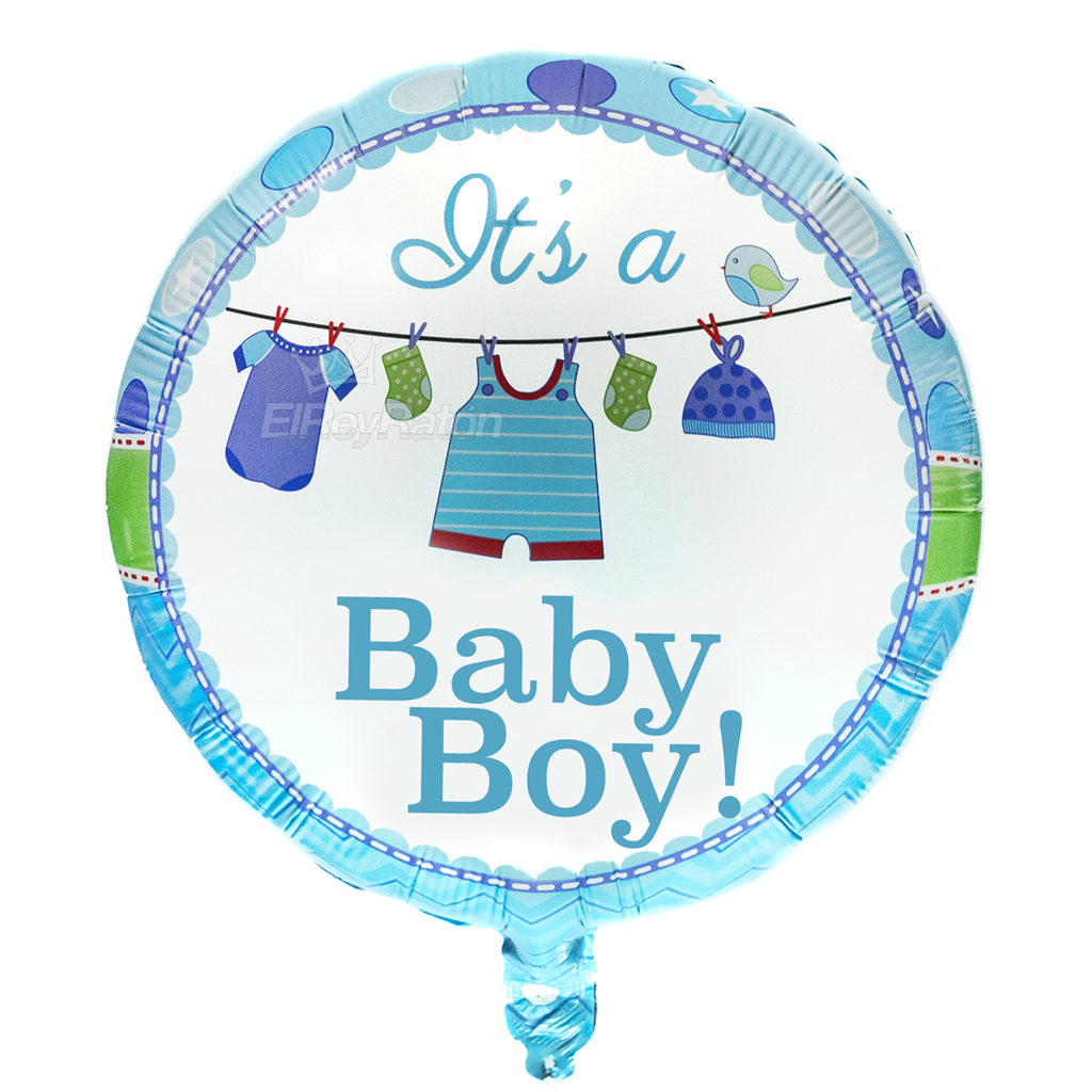 Kit de 5 Globos Baby Shower Niño - ElReyRaton