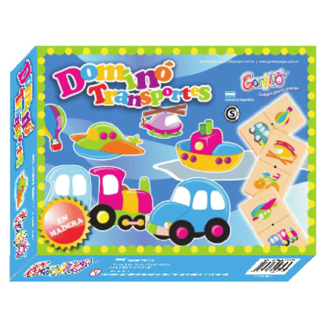 Domino de Transportes en Madera Gordillo