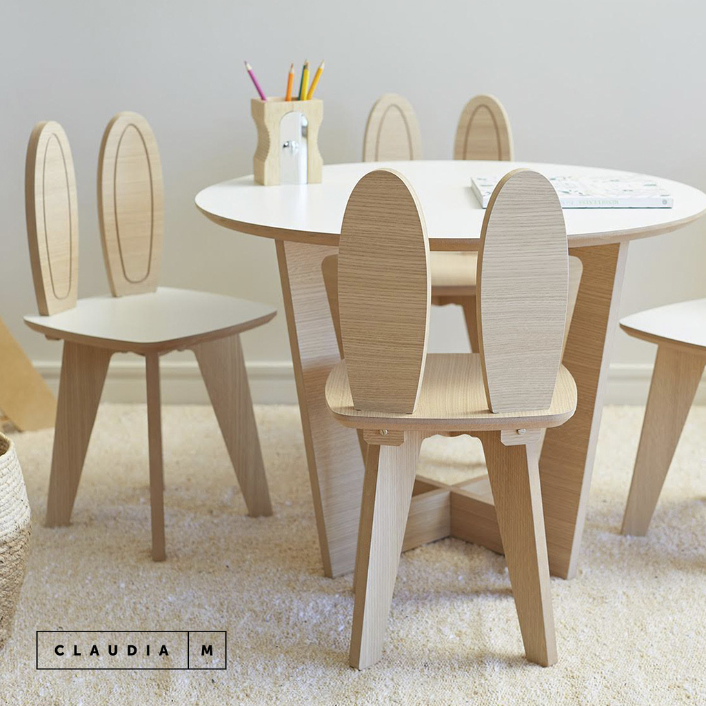 Banquito Conejo Infantil - Comprar en Claudia M