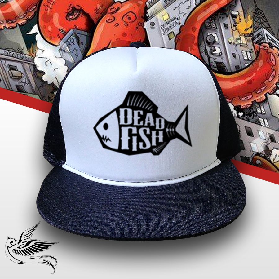 BONÉ DEAD FISH ANIME