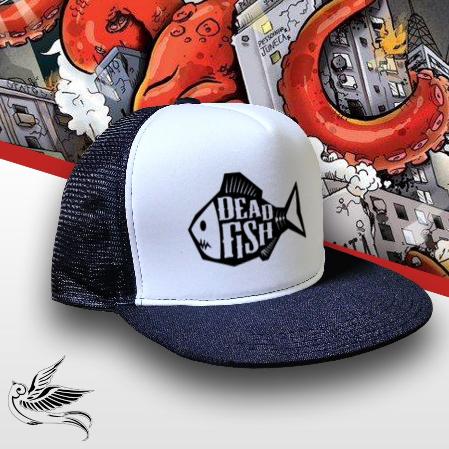 BONÉ DEAD FISH ANIME