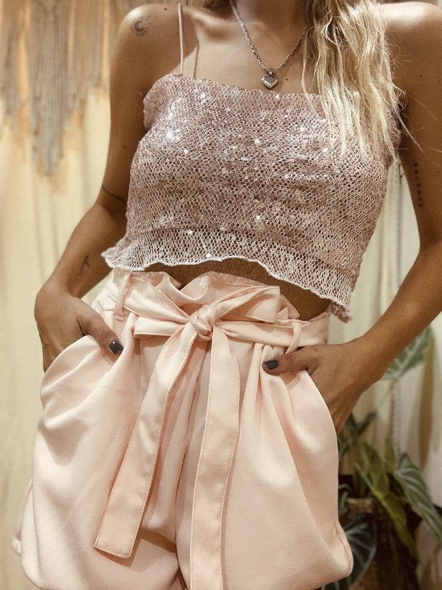 Short Crep Elena Rosa - Comprar en HIPPIE PAZ