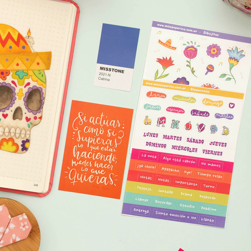 Stickers Typo Mayo 2020 - Comprar en Miss Peperina