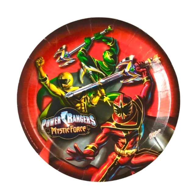 Plato power rangers x8 - Aires de Fiesta Magico