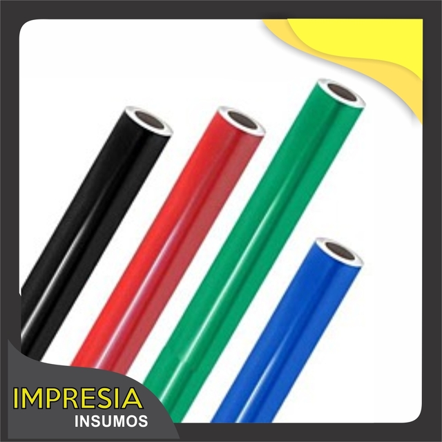 Rollo tipo contact autoadhesivo color (Amarillo, Rojo, negro, verde, n