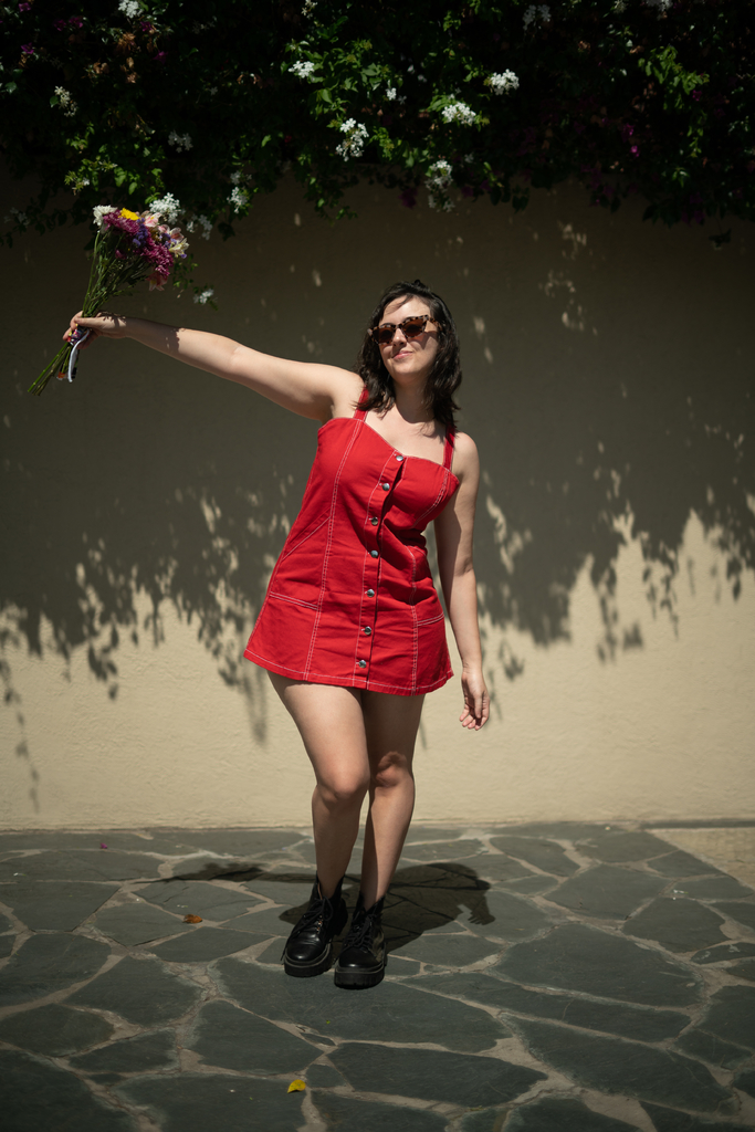 JUMPER RAFFAELLA CORTO - ROJO - Ay Tanita Shop
