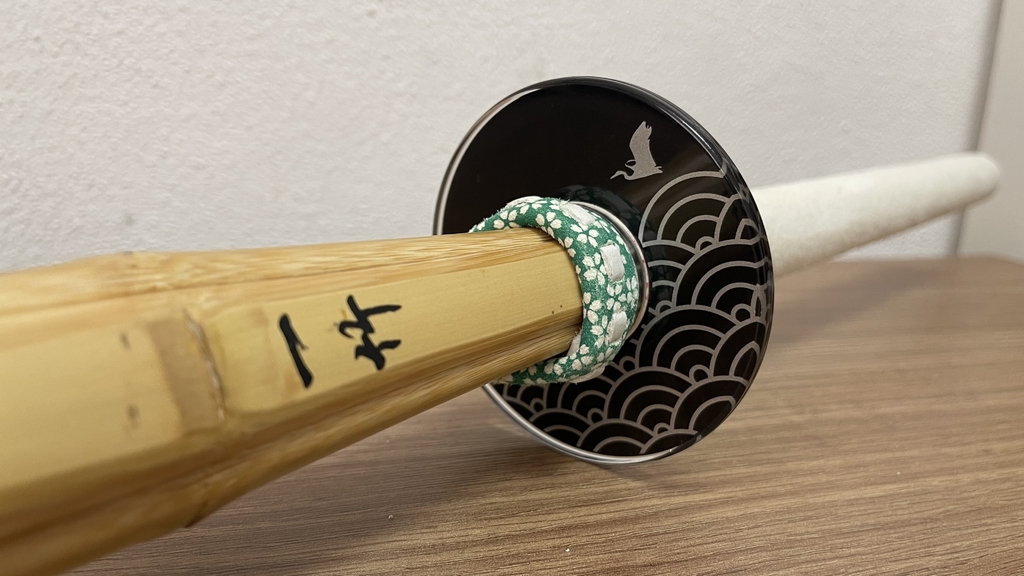 Tsuba color Liso Seigaiha - Se Bogu Artigos Esportivos