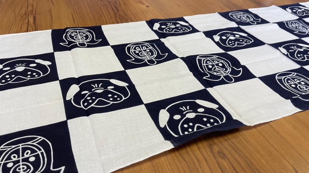 Tenugui JP - Az Xadrez - Se Bogu Artigos Esportivos