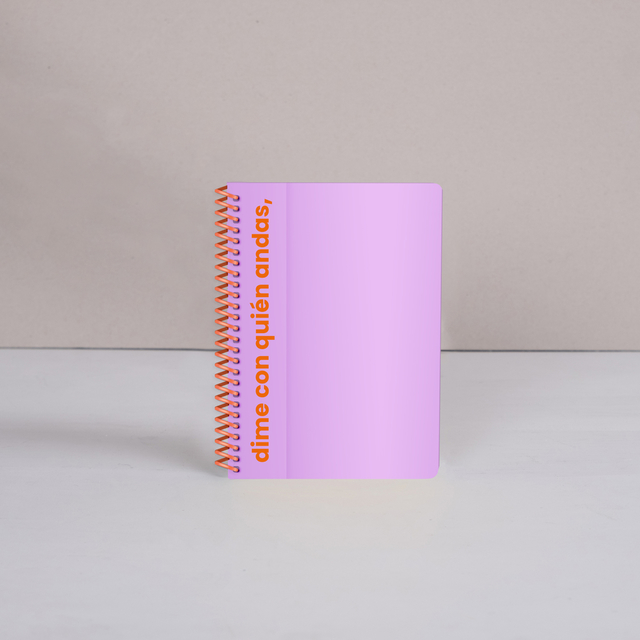 Cuaderno A5 Colorblock - Lila - Chichimamerry