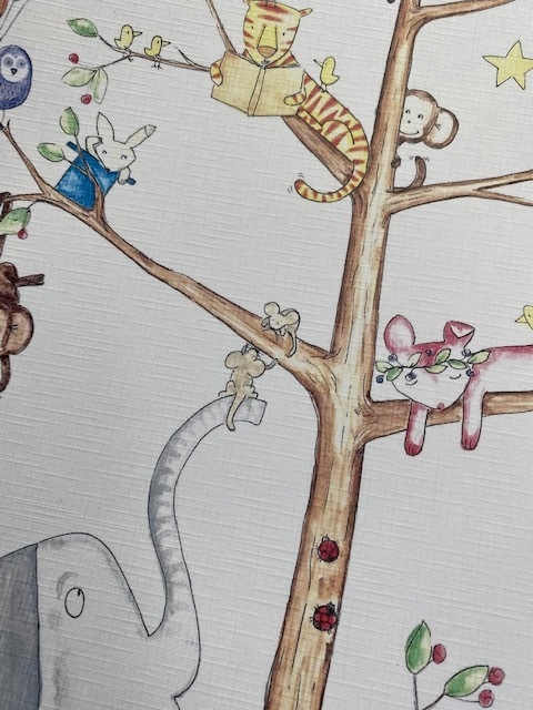 ARBOL LÁMINA A3 - mariana sanz ilustraciones