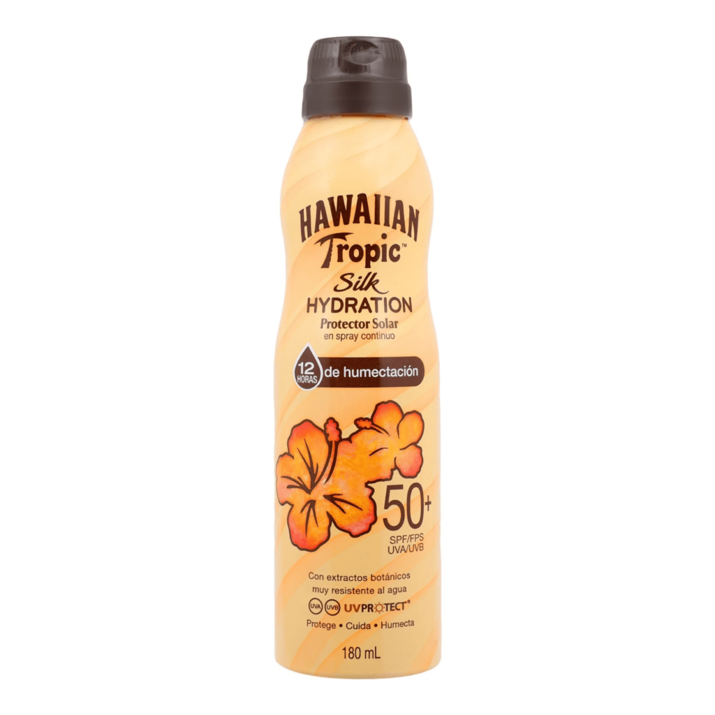 Hawaiian tropic - Locion Silk hydration Aerosol F50 180ml