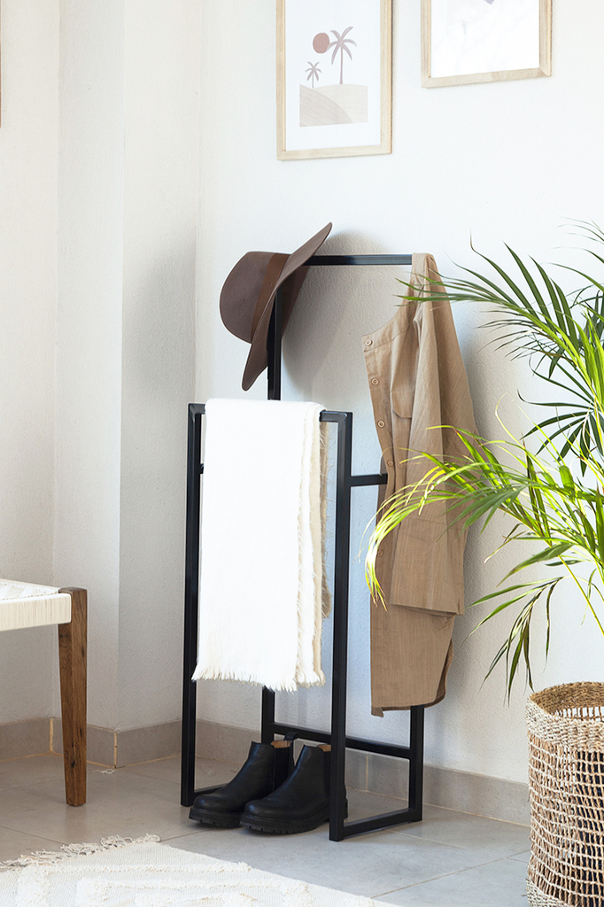 Perchero Camila Negro - Comprar en Arista Deco