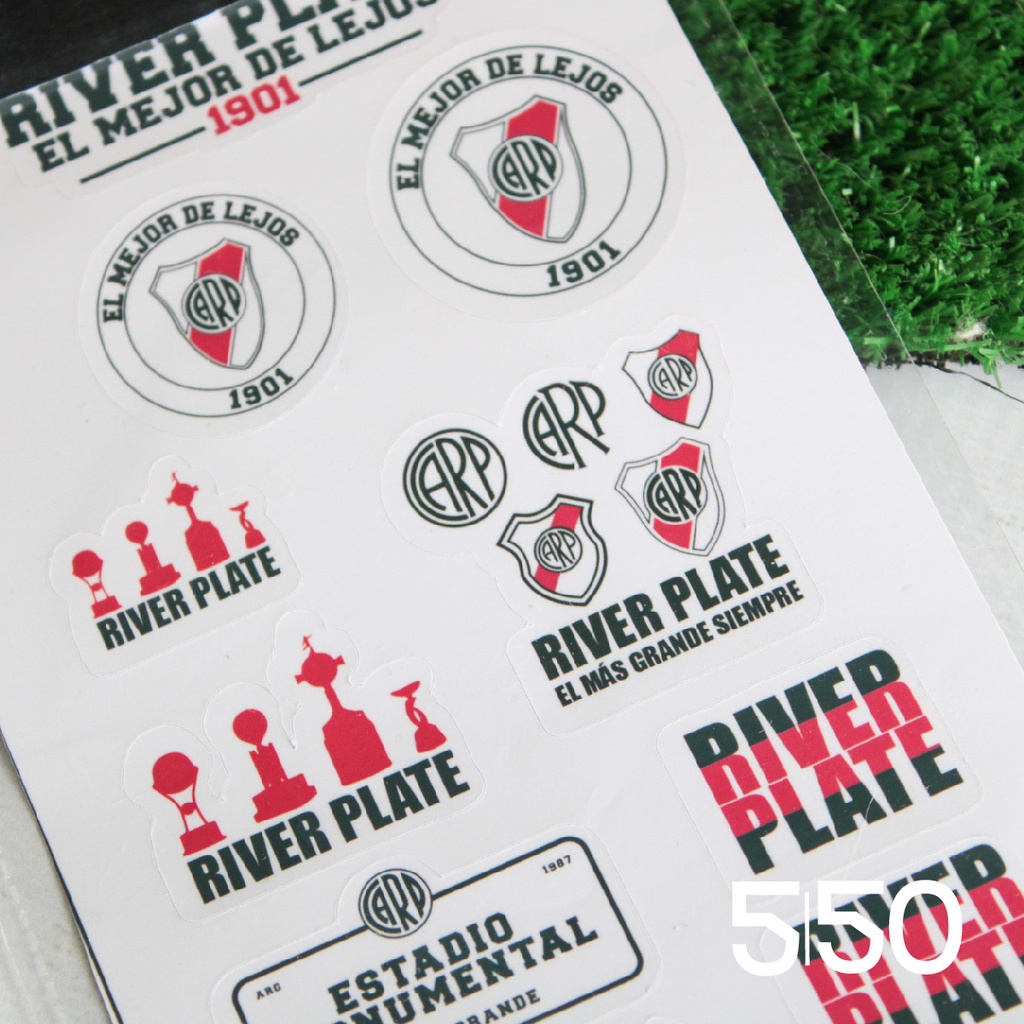 Stickers «River Plate» - Comprar en Cinco con 50