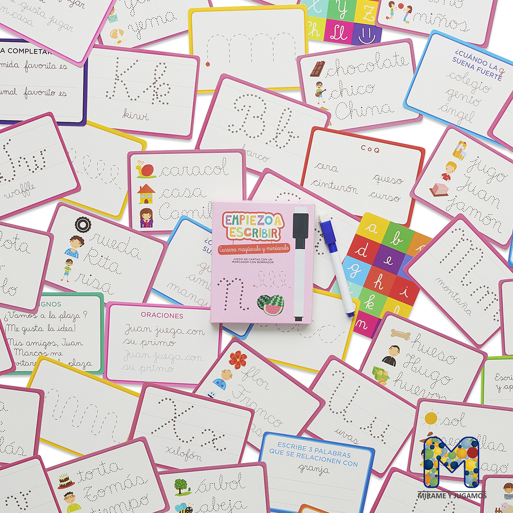 Empiezo a escribir Cursiva - Kupu juegos - Mirame