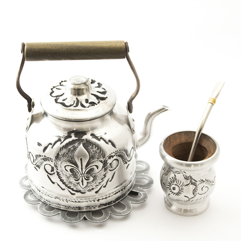 Pava + Mate con bombilla + Posa Pava