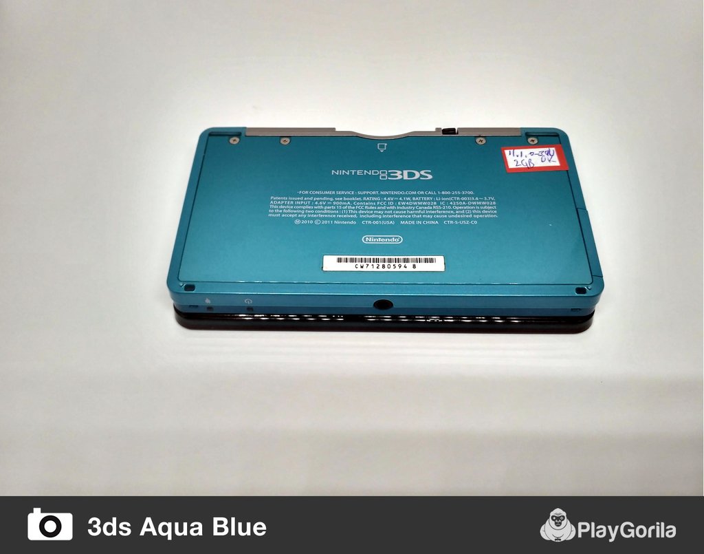 Nintendo 3ds - Aqua Blue