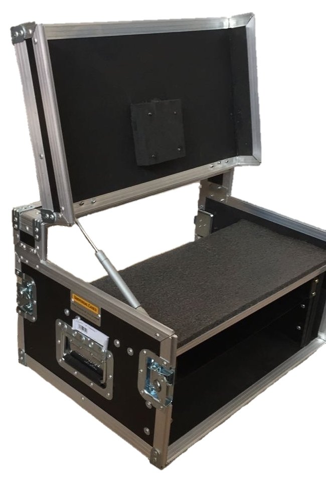 Case para mesa ui24r Soundcraft + 1u e monitor 15 polegadas
